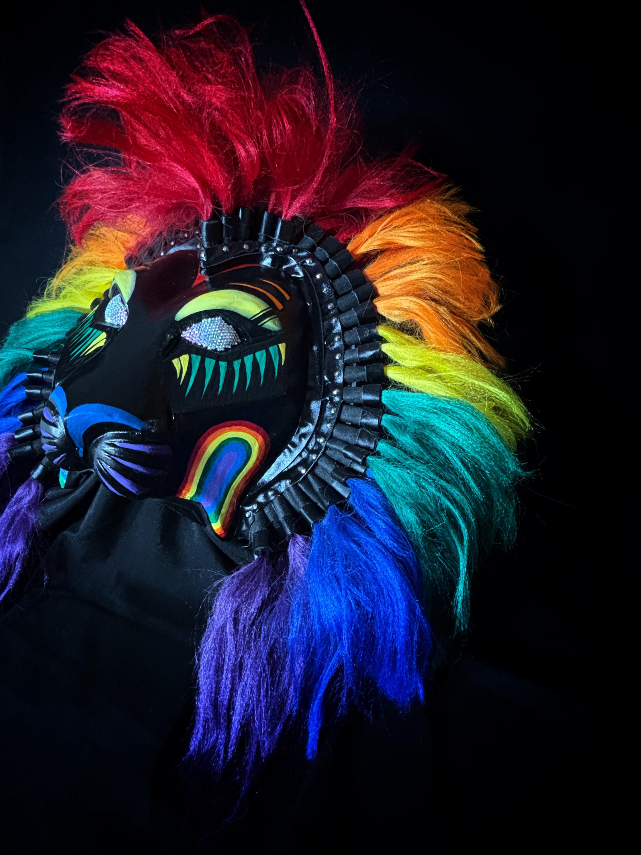Simba Mask,lion King,headdress,theater,carnival,costume,gay Pride,pride ...