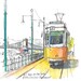 Ealing Hanwell Grand Union Canal Lock Watercolour Print A4 Unframed ...