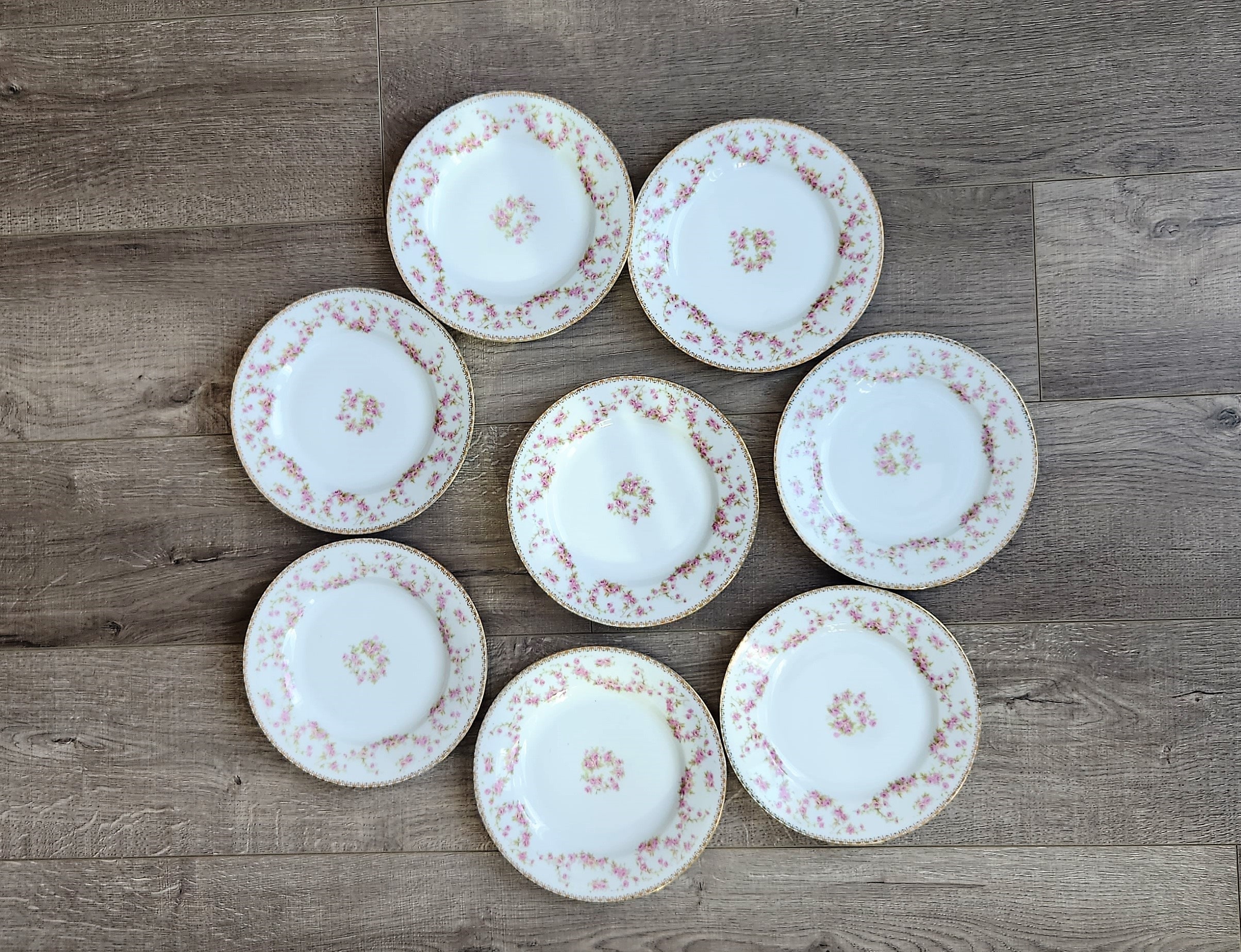 Antique Plate Vintage Austria Cake Plate Royal Austria Porcelain Plate ...