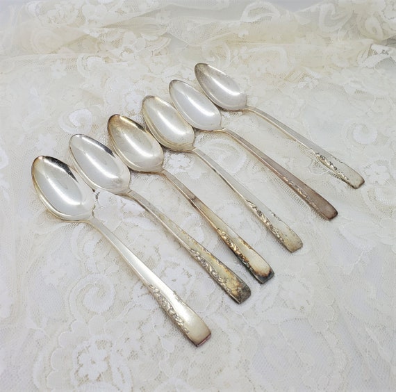 Vintage Silverplate Spoons 1881 Rogers Proposal Spoons Vintage | Etsy
