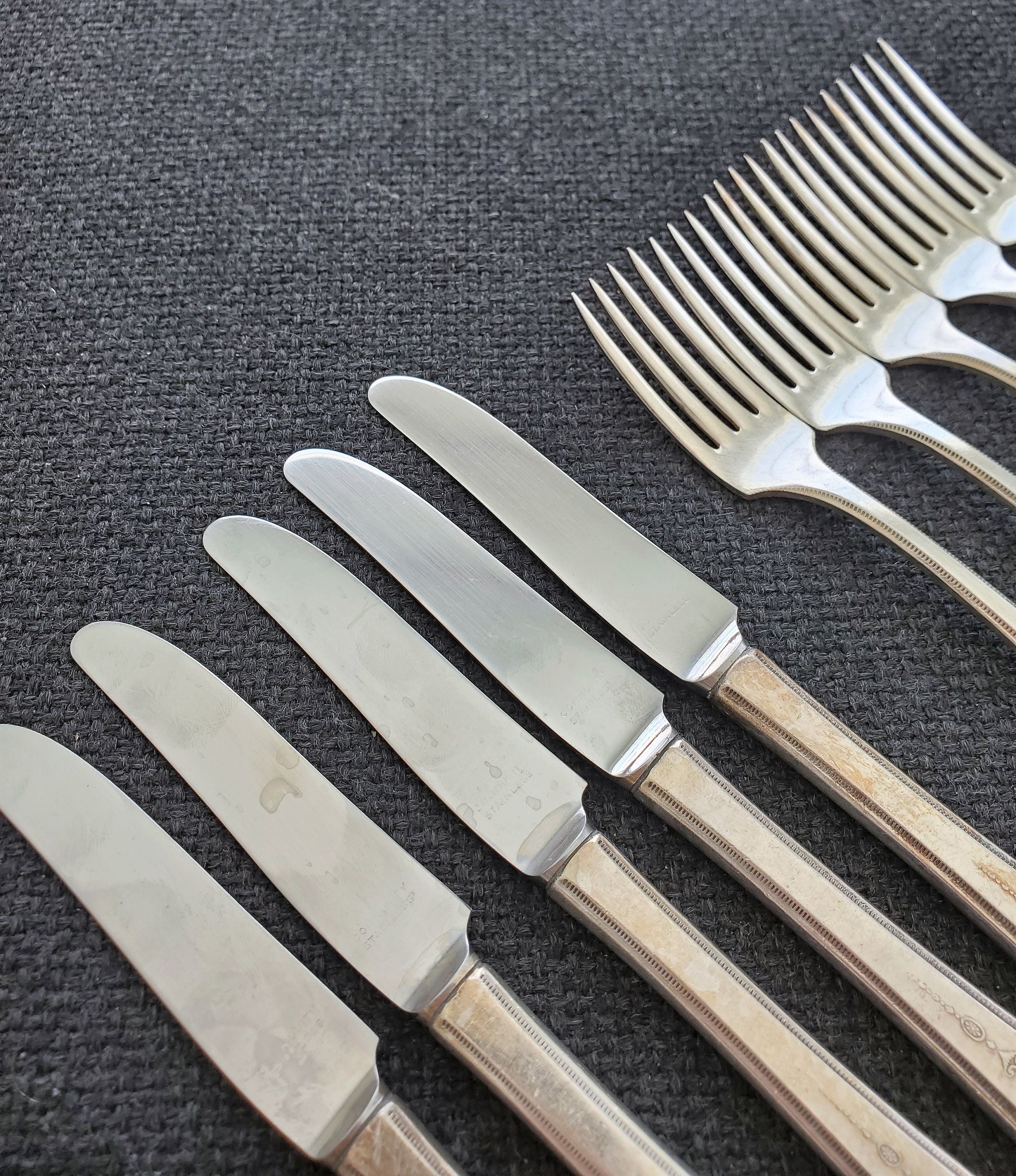 Vintage Flatware Set Vintage Dinner Set Community Cutlery Set Vintage ...