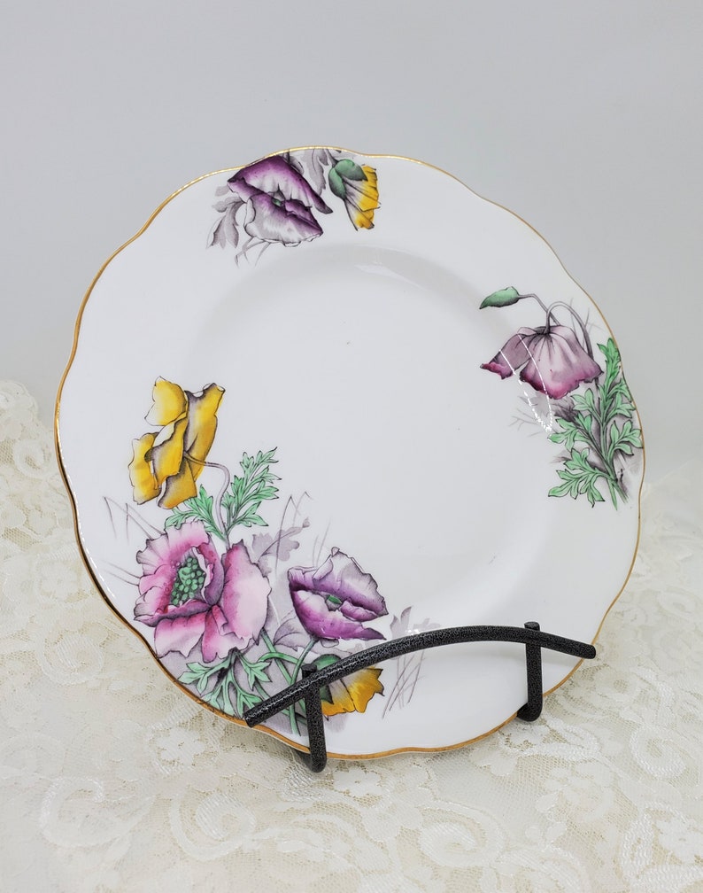 Vintage Plate Vintage Royal Albert Plate Poppy Serving Plate - Etsy