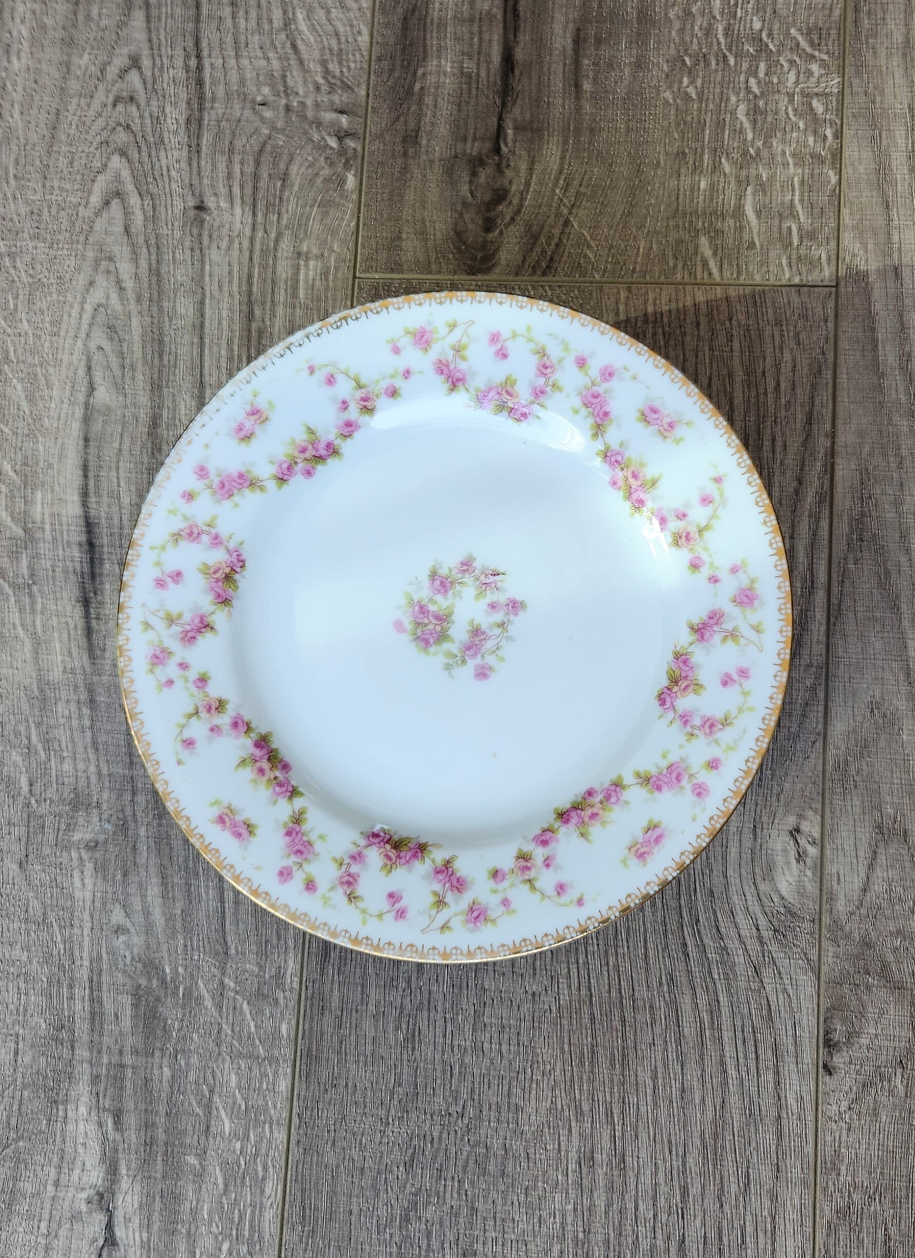 Antique Plate Vintage Austria Cake Plate Royal Austria Porcelain Plate ...