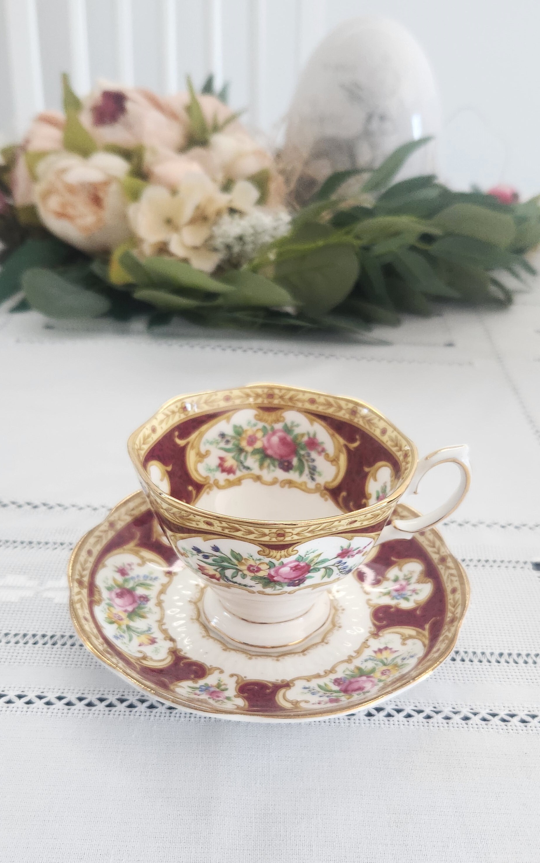 Vintage Royal Albert Cup Lady Hamilton Cup Birthday Gift for Mother ...