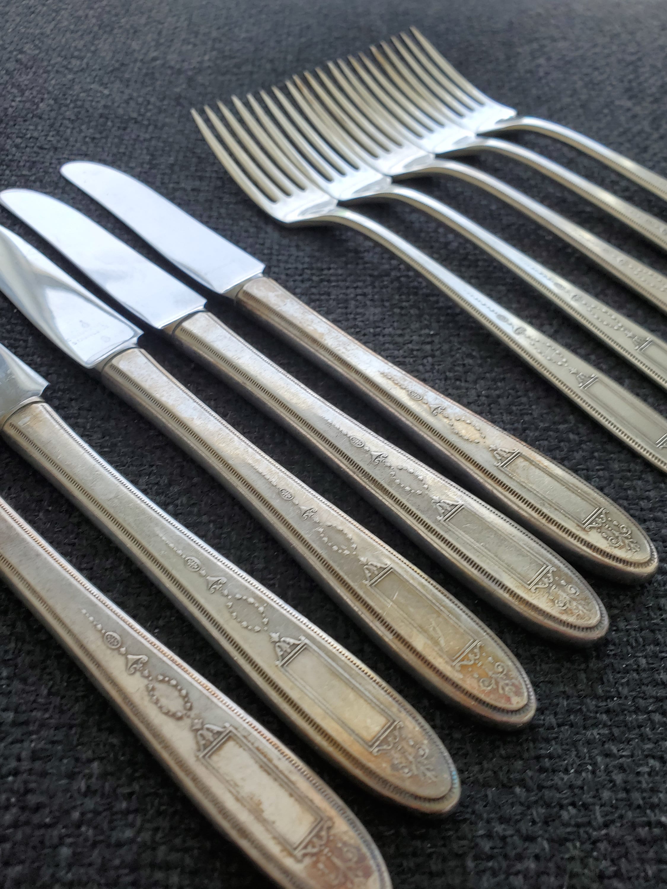 Vintage Flatware Set Vintage Dinner Set Community Cutlery Set Vintage ...