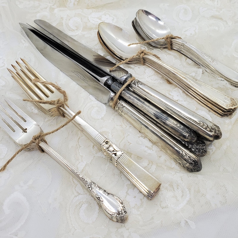 Mismatched Flatware - Etsy