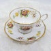 Vintage Royal Albert Cup Saucer Evesham Cup Vintage Bone China Cup Old ...