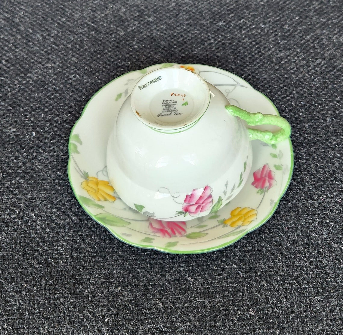 Royal Paragon Cup Sweet Tea Cup Rare Cup Unique Cup Vintage Paragon Cup ...
