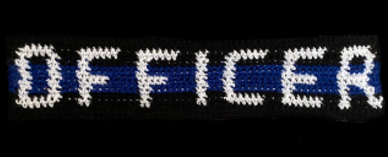 OFFICER - Crochet Police Car Scarf Pattern - PDF PATTERN - Etsy