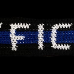 OFFICER - Crochet Police Car Scarf Pattern - PDF PATTERN - Etsy
