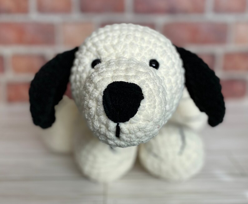 Giant Spotted Puppy Dog Crochet Pattern - PDF PATTERN ONLY - Etsy