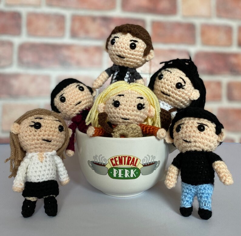 Friends Amigurumi Crochet Doll Patterns - COMBO PACK - Etsy