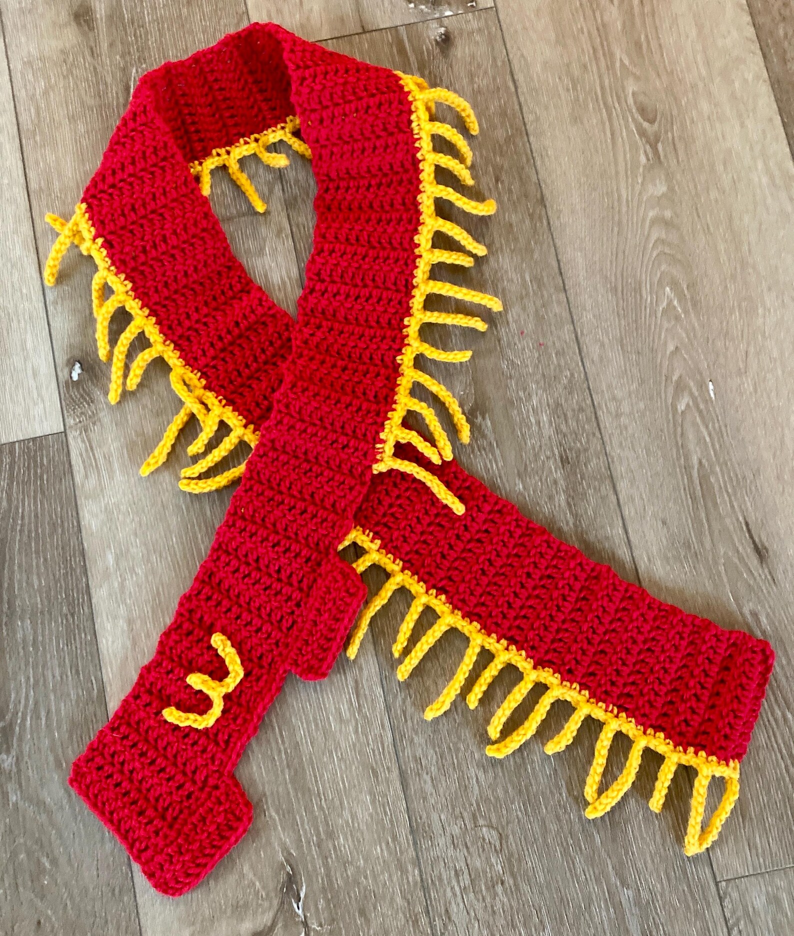 French Fry Scarf Pattern - PDF PATTERN ONLY - Etsy