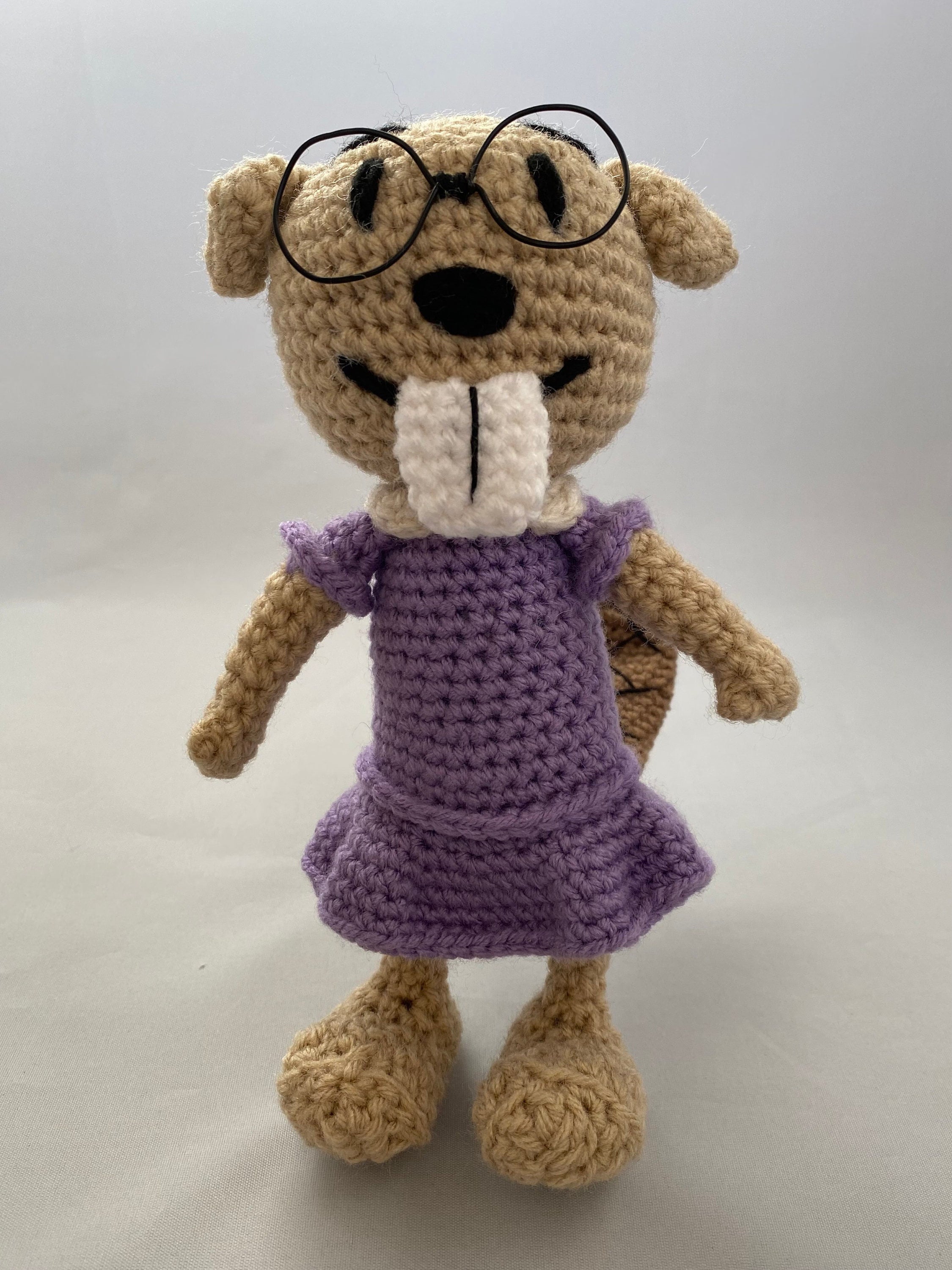 Elinor Wonders Why Sally (beaver) Amigurumi Pattern - PDF PATTERN ONLY ...