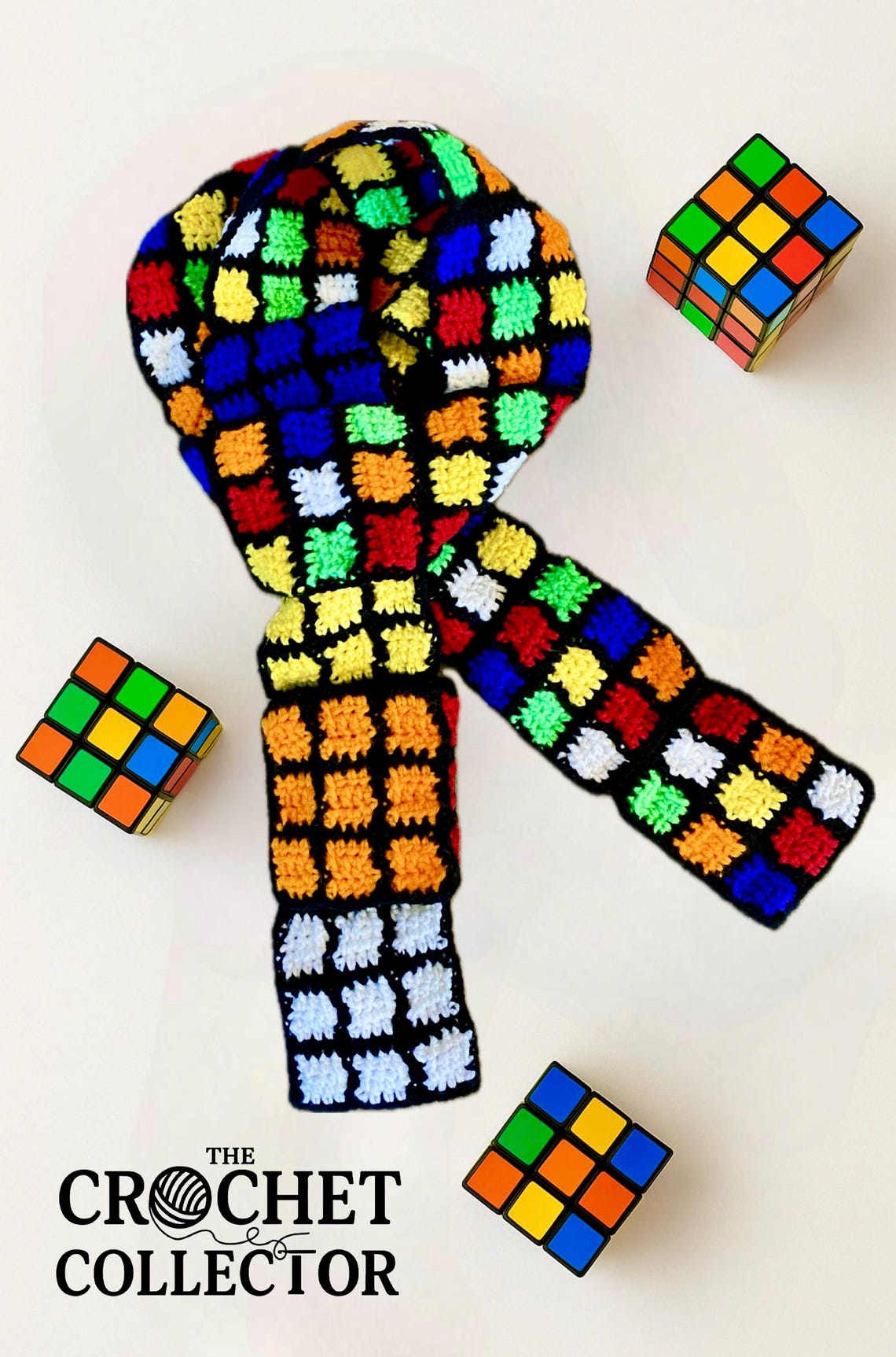 Rubik’s Cube Scarf Pattern - PDF PATTERN ONLY! - Etsy