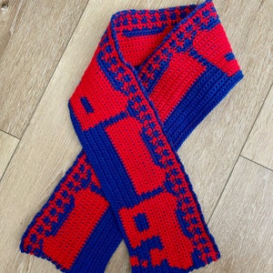 Train Scarf Tapestry Crochet Pattern - PDF ONLY - Etsy