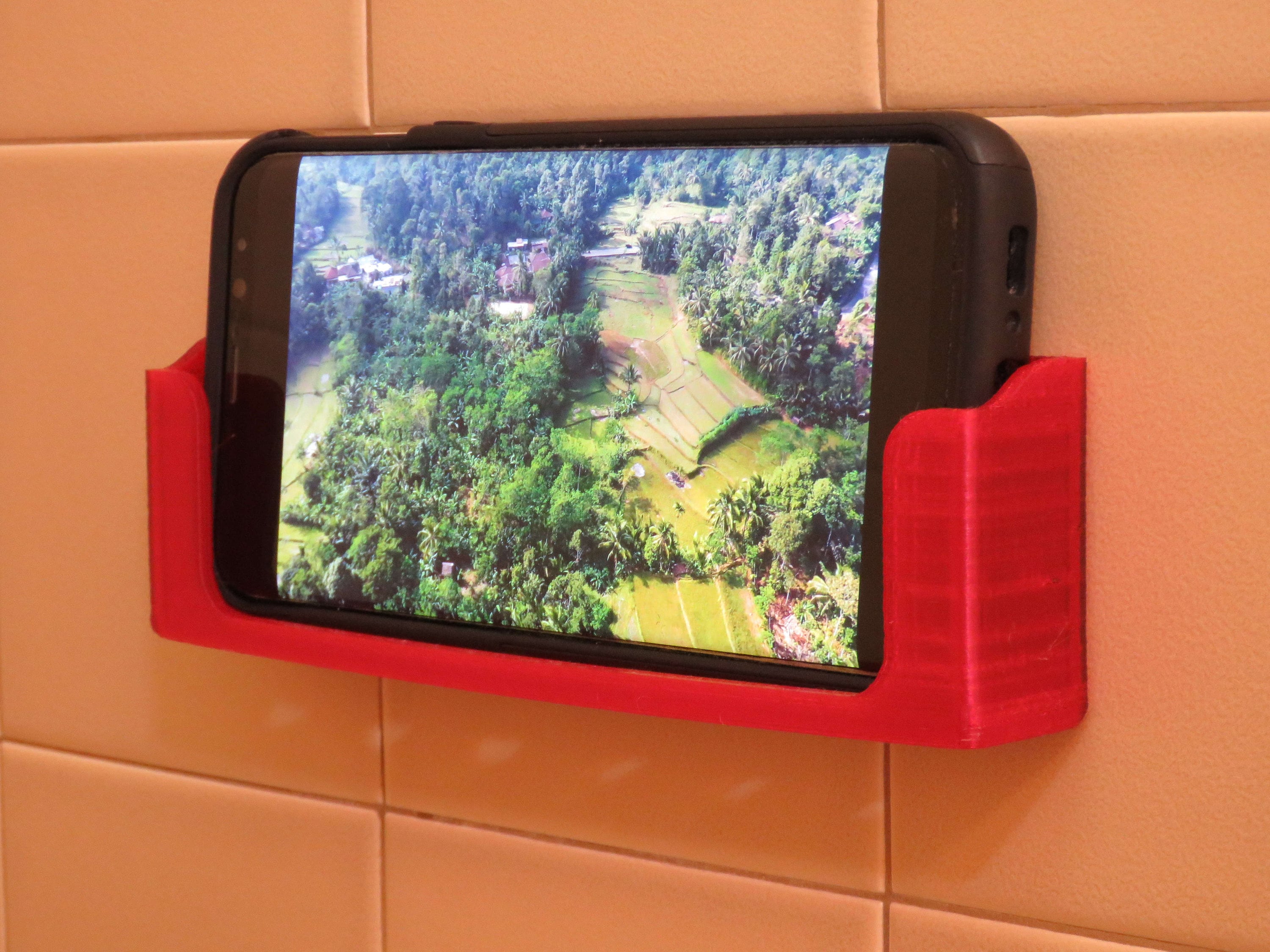 Wall Mount Kitchen Phone Holder - Etsy