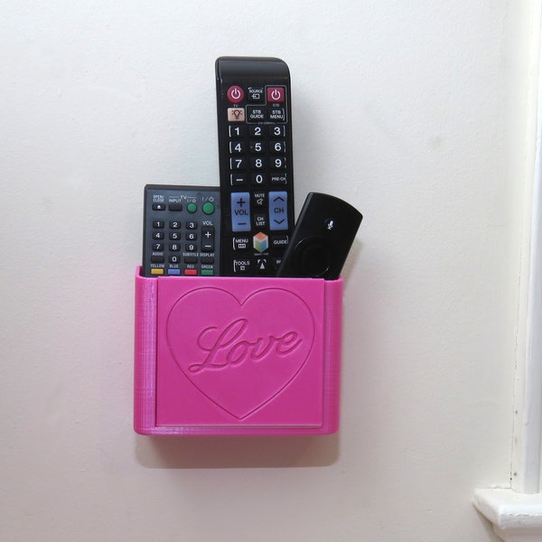 Remote Control Holder - Etsy