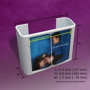 Wall Mounted Remote Control Holder With Picture Frame - Great Gift Idea ...