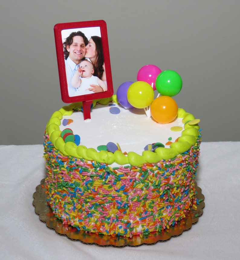 Photo Cake Topper - Etsy