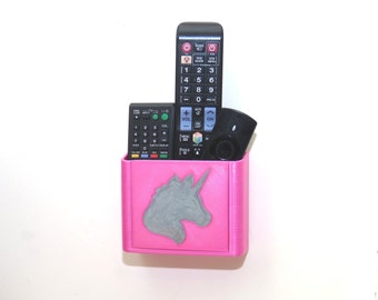 Personalized Wall Mounted Remote Control Holder | Etsy