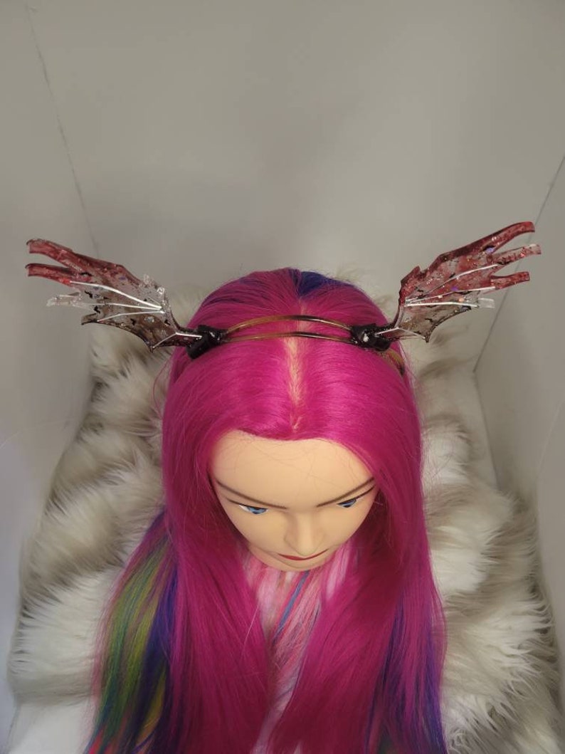 Dust on the Moon Bat Wing Headband - Etsy