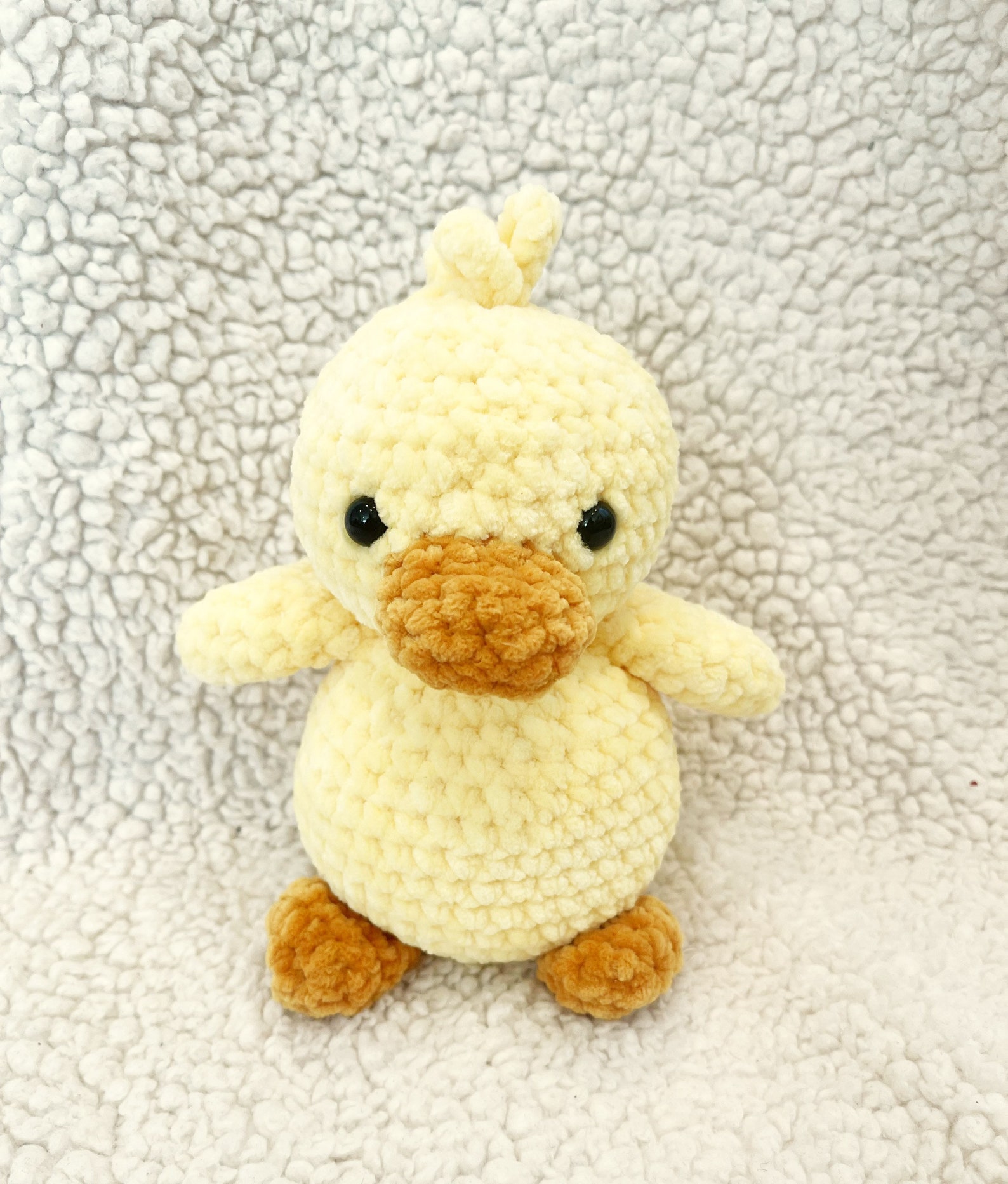 Duckie the Chubby Duck Stuffie Plush Amigurumi Duck Plushie - Etsy