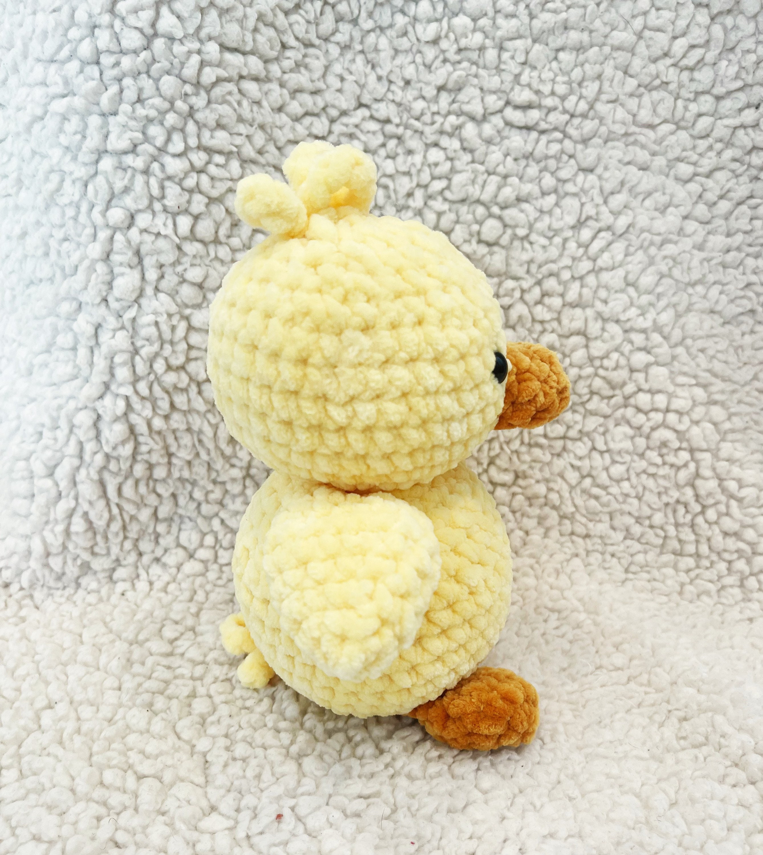 Duckie the Chubby Duck Stuffie Plush Amigurumi Duck Plushie - Etsy
