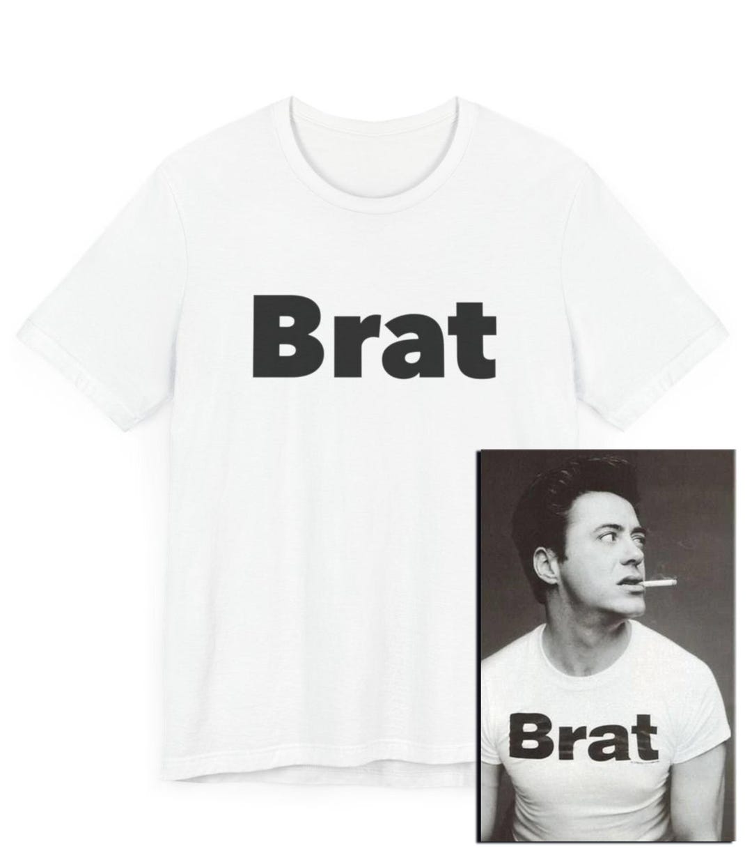 Brat T-shirt, Brat Pack Gift, Hollywood, 80s Movie Nostalgia Tee, 80s ...