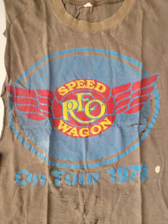 REO Speedwagon Tour T-Shirt, True Vintage 1979, Thras… - Gem