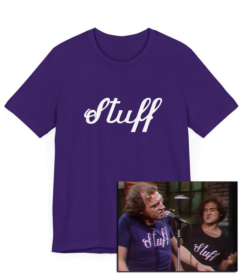 Stuff T-shirt, Classic Rock Gift Shirt, Funny Tee, SNL, Rock Tee ...
