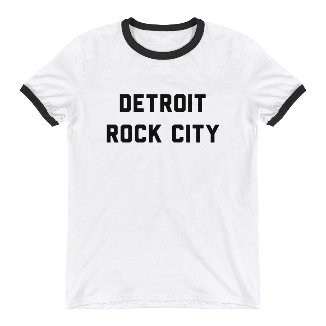 Detroit Rock City T-shirt, Classic Rock Apparel, the Motor City, Rock ...