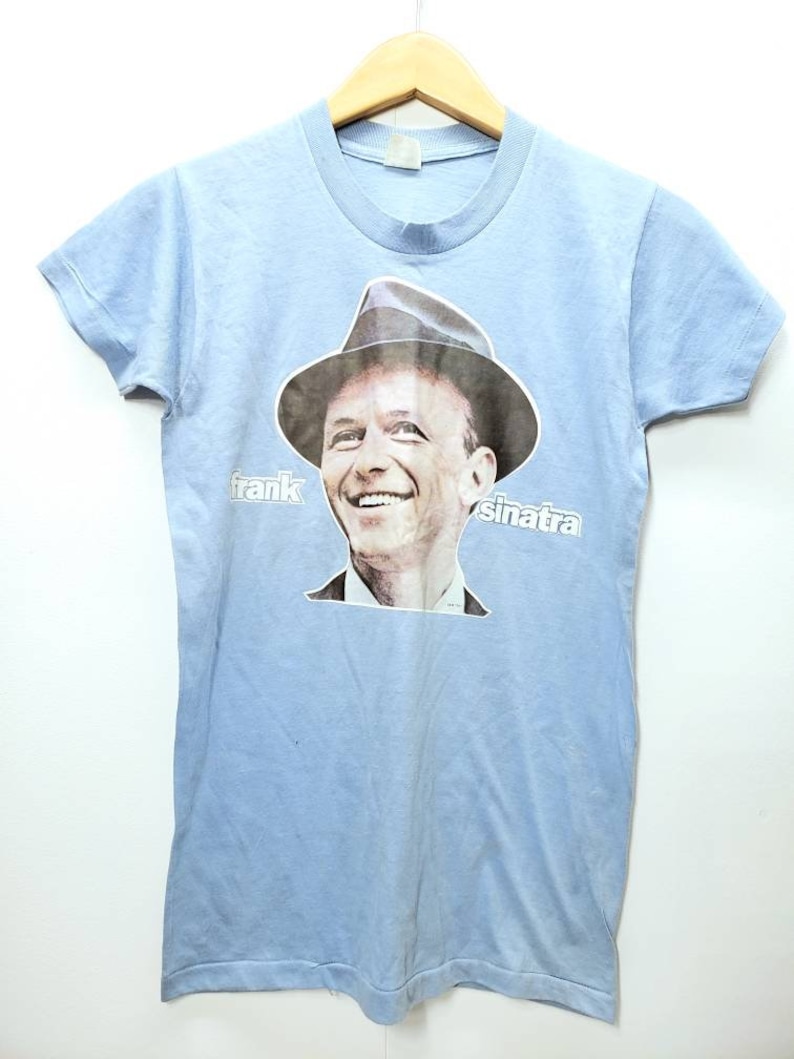 Frank Sinatra True Vintage Iron on Classic T-shirt From the - Etsy