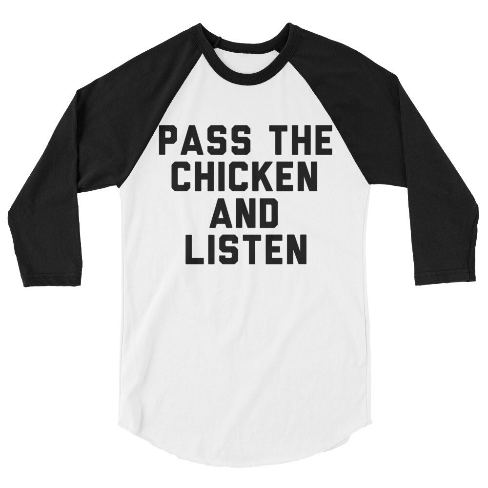Pass the Chicken and Listen T-shirt, Funny Gift, Oldies, Classic Rock ...