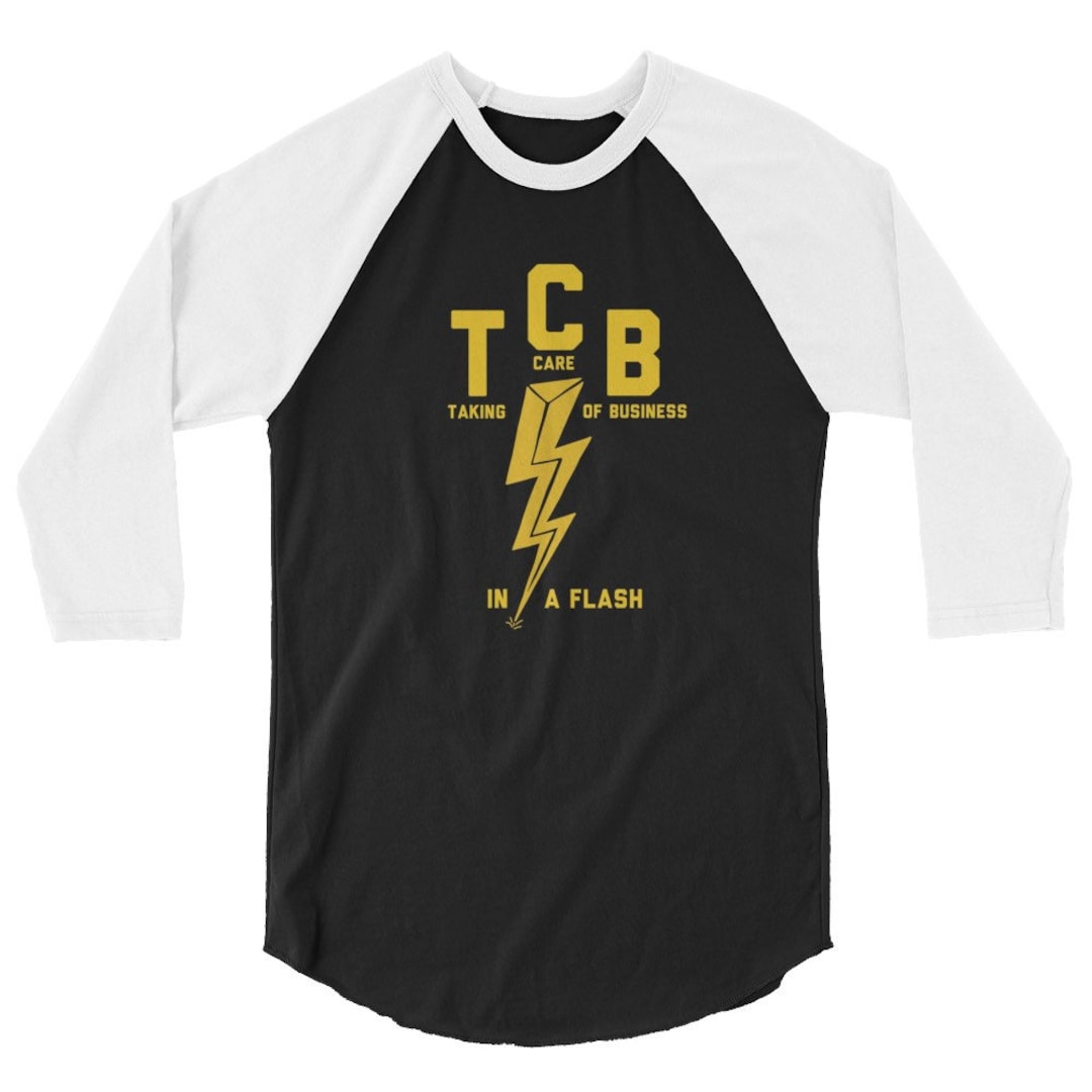 TCB Taking Care of Business in A Flash the King T-shirt - Etsy Hong Kong