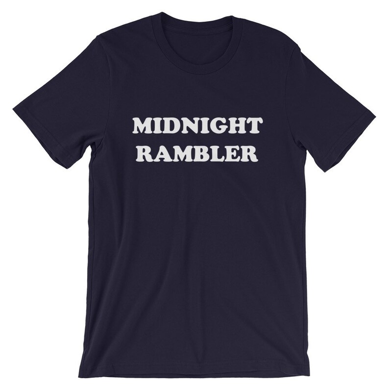 Midnight Rambler T-shirt! 70's, Classic Rock, Radio, Rock and Roll Tee ...