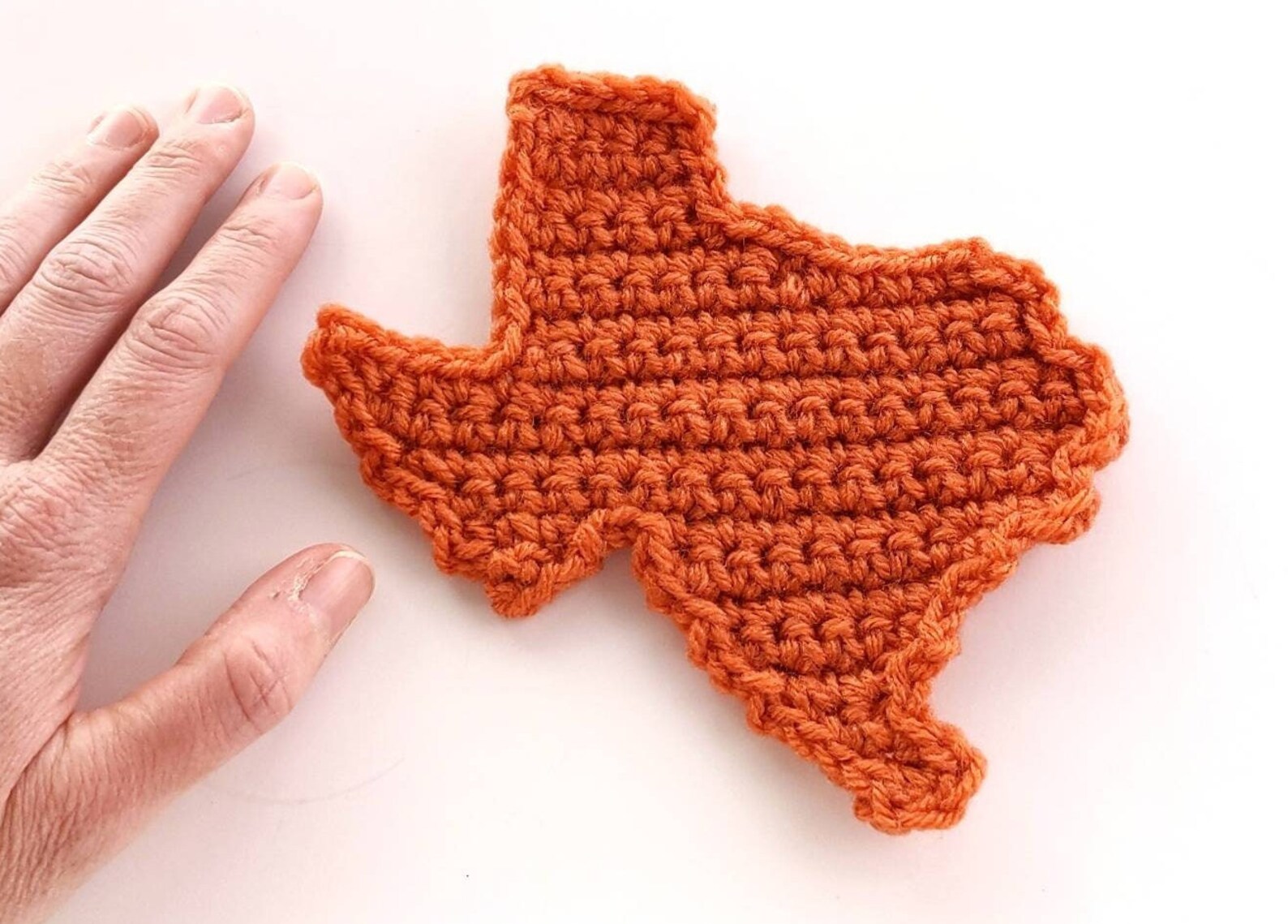 Texas Crochet Applique Pattern (digital Download) - Etsy