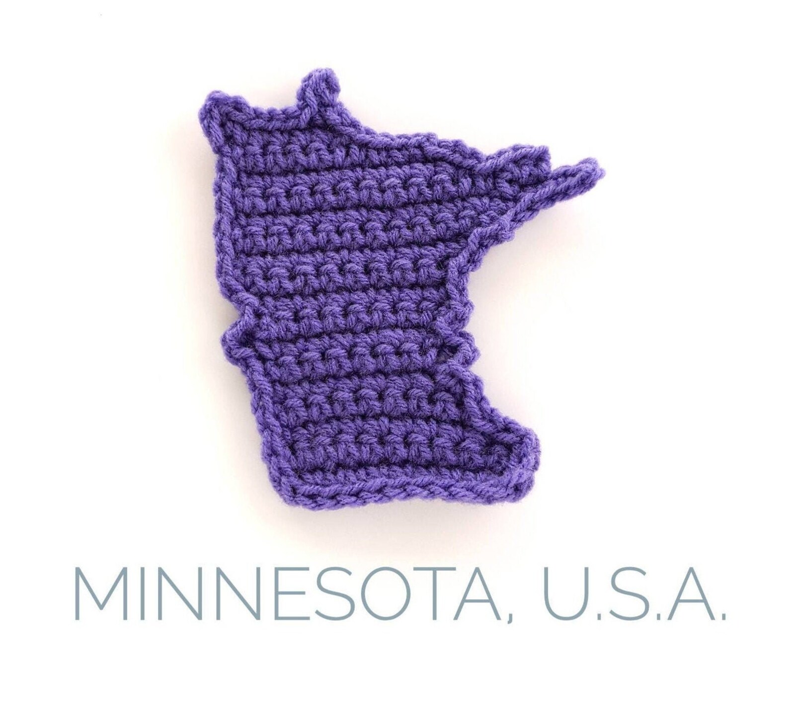 Minnesota Crochet Pattern State of Minnesota Crochet - Etsy