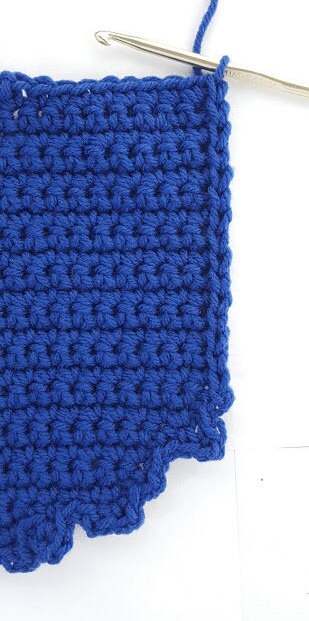 Indiana Crochet Pattern State of Indiana Crochet Applique - Etsy