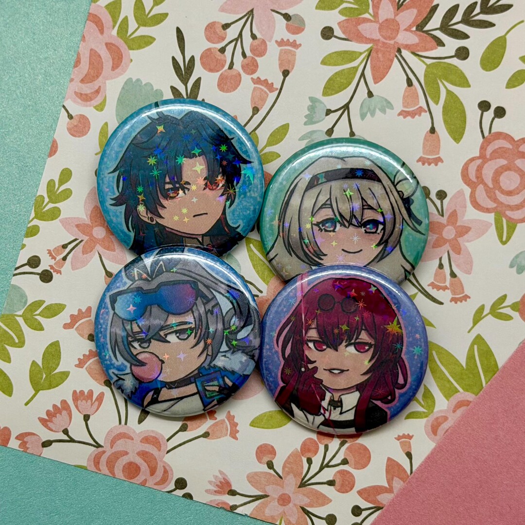 Honkai Star Rail [HSR] Stellaron Hunter Button Pins - Etsy