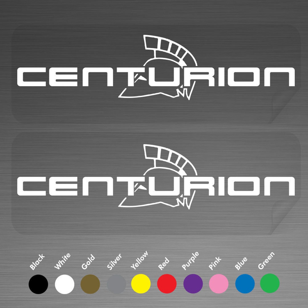 Centurion Boat Outboard Motor Marine Decals Vinyl Stickers A Set of 2 ...