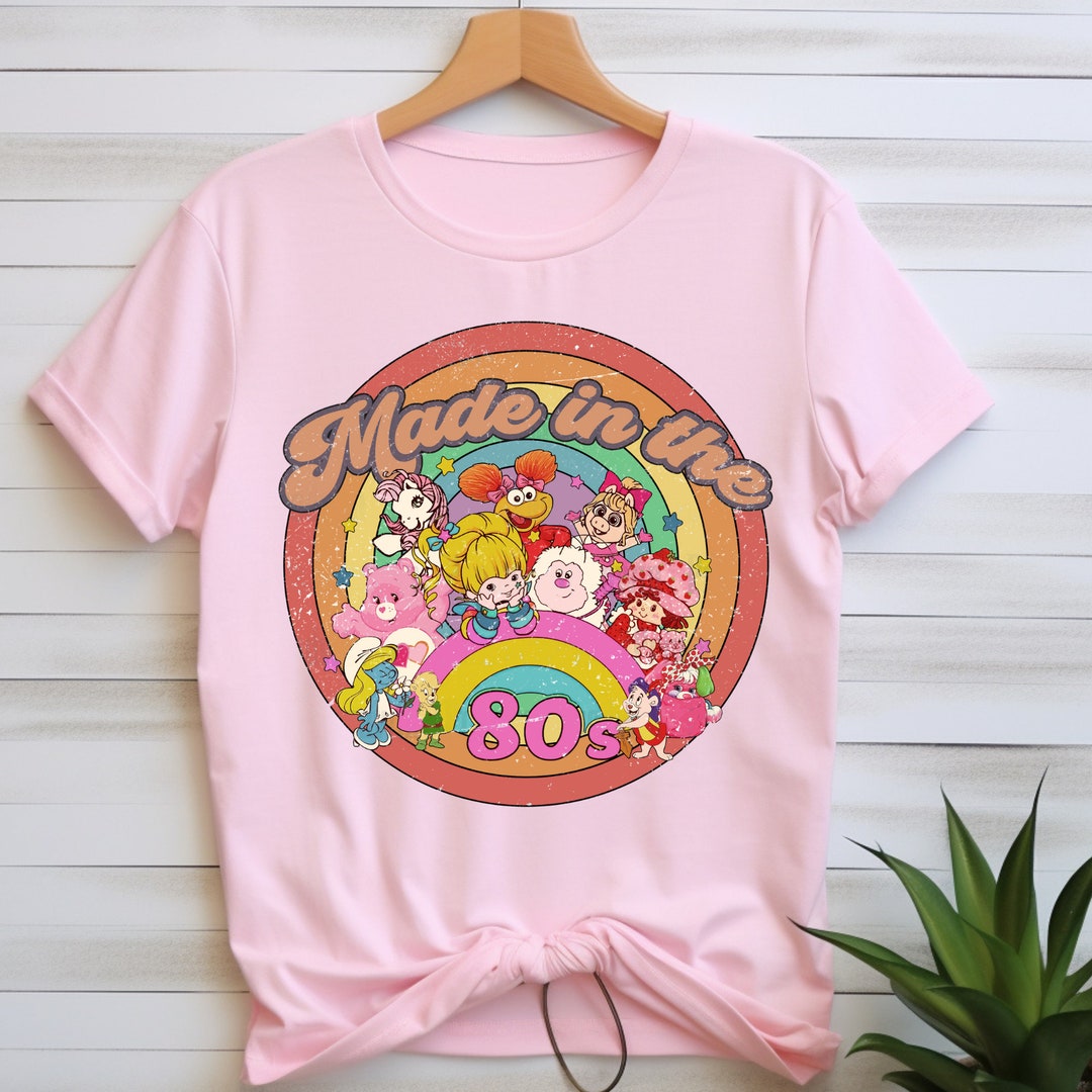 Made in the 80s Png, Retro Character Shirt, Cartoon Friends 80S Cartoon ...