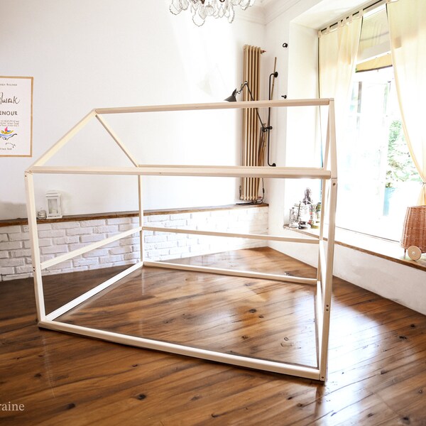 Full Size Floor Bed Canopy - Etsy