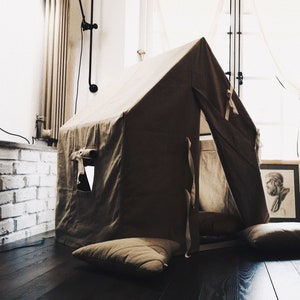 Hunting nomad tent small cottage Playschool house | Etsy