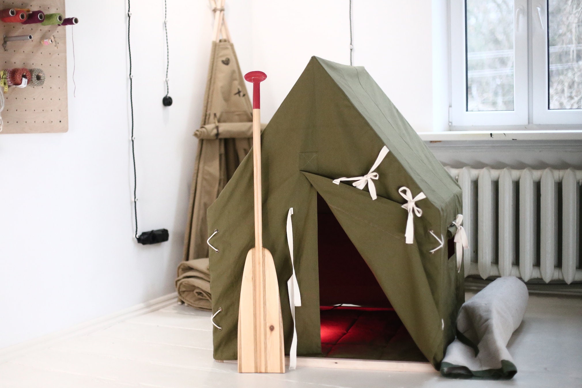 Tent House for Kids / Cabin Playhouse / Kids Cottage Playhouse - Etsy