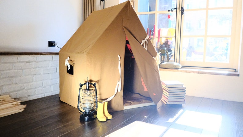 Tent House for Kids / Cabin Playhouse / Kids Cottage Playhouse - Etsy