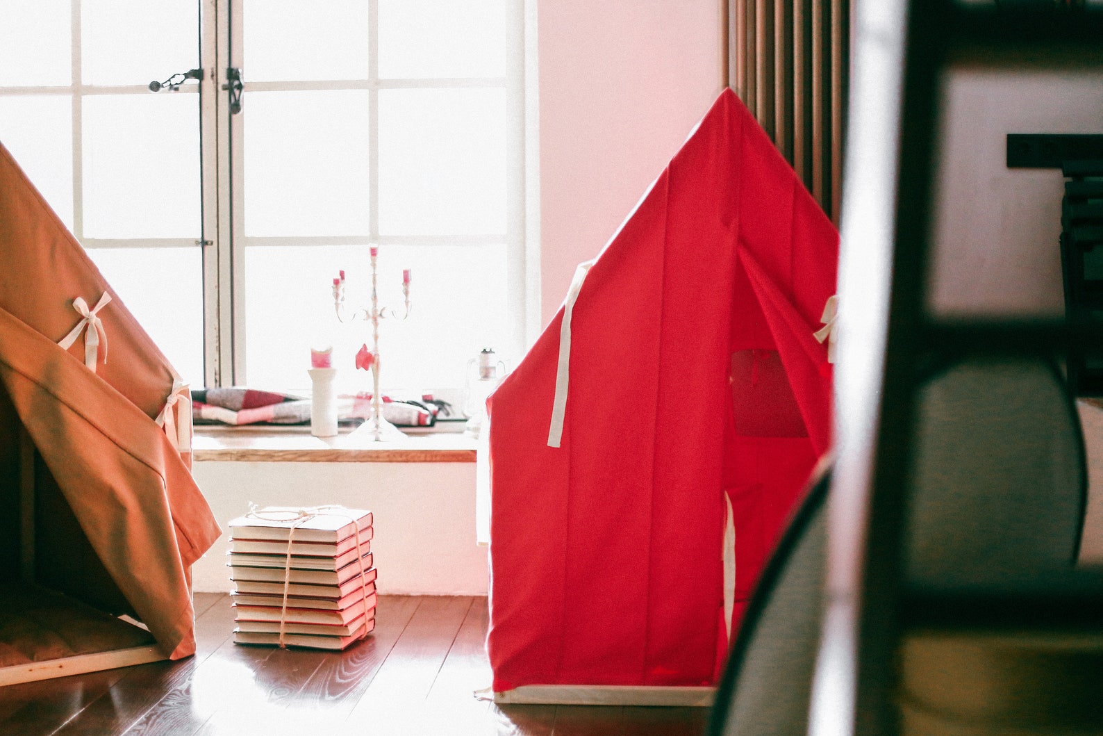 Red Play House Teepee for Kids Teepee Tent First Birthday - Etsy