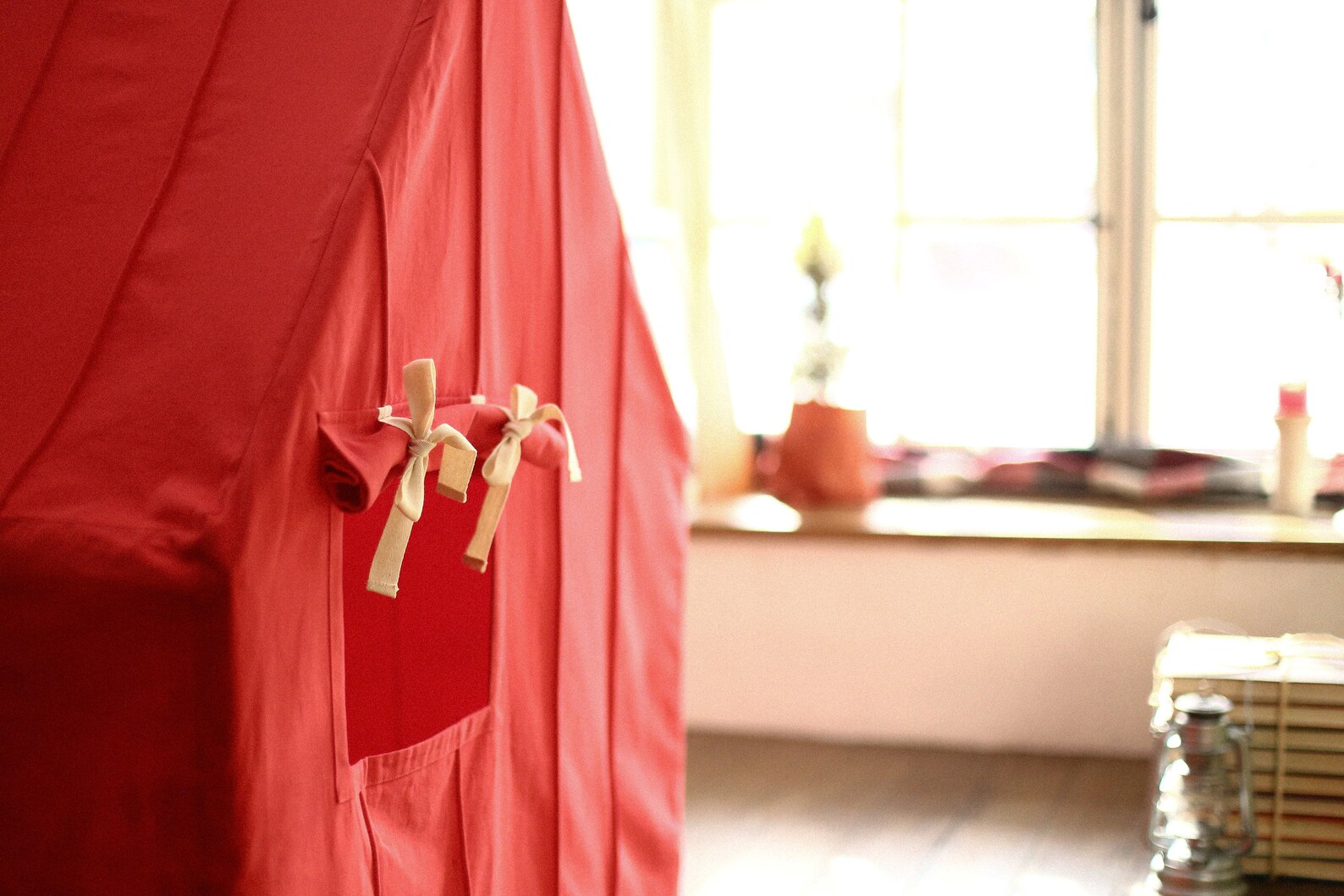 Red Play House Teepee for Kids Teepee Tent First Birthday - Etsy