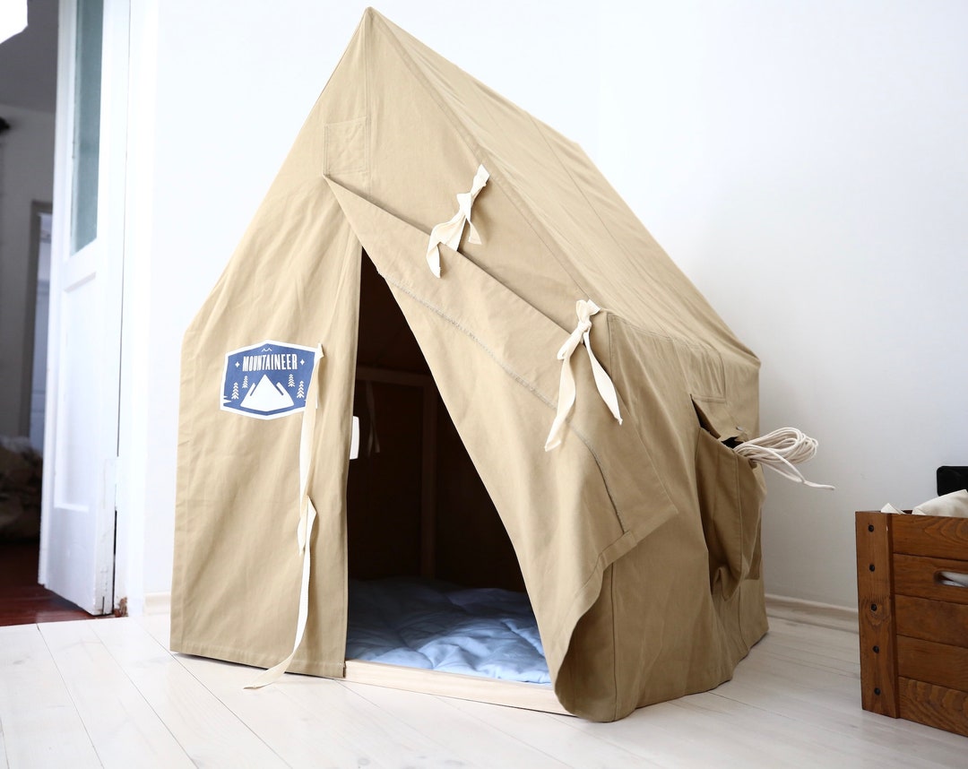 Cotton Tent - Nordic Tipi, Simple Playhouse, Fun Tents for Kids, Small ...