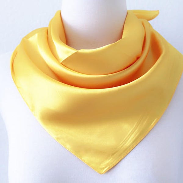 Yellow Scarf - Etsy